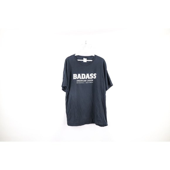 Vintage | Shirts | Vintage Mens Large Faded Spell Out Kid Rock Badass ...